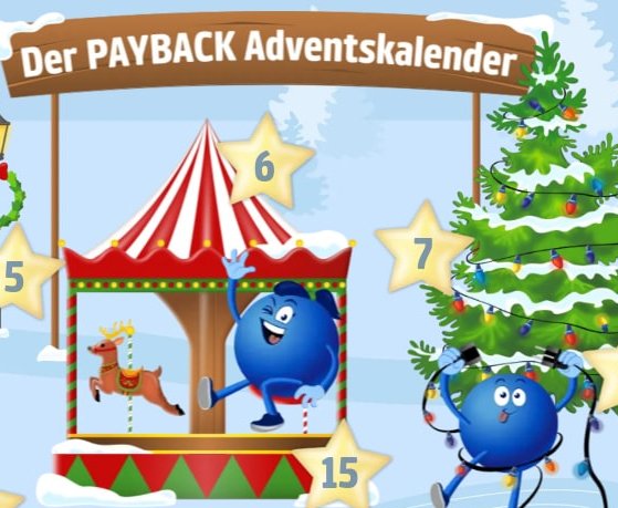 PAYBACK Adventskalender 2018 - alle Angebote auf einen Blick