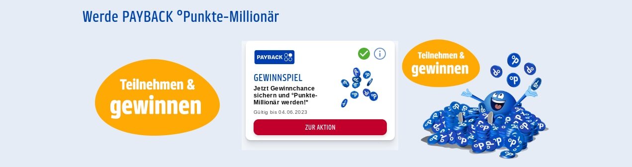 Das große Payback Punkte-Millionär Gewinnspiel - Upgrade Guru